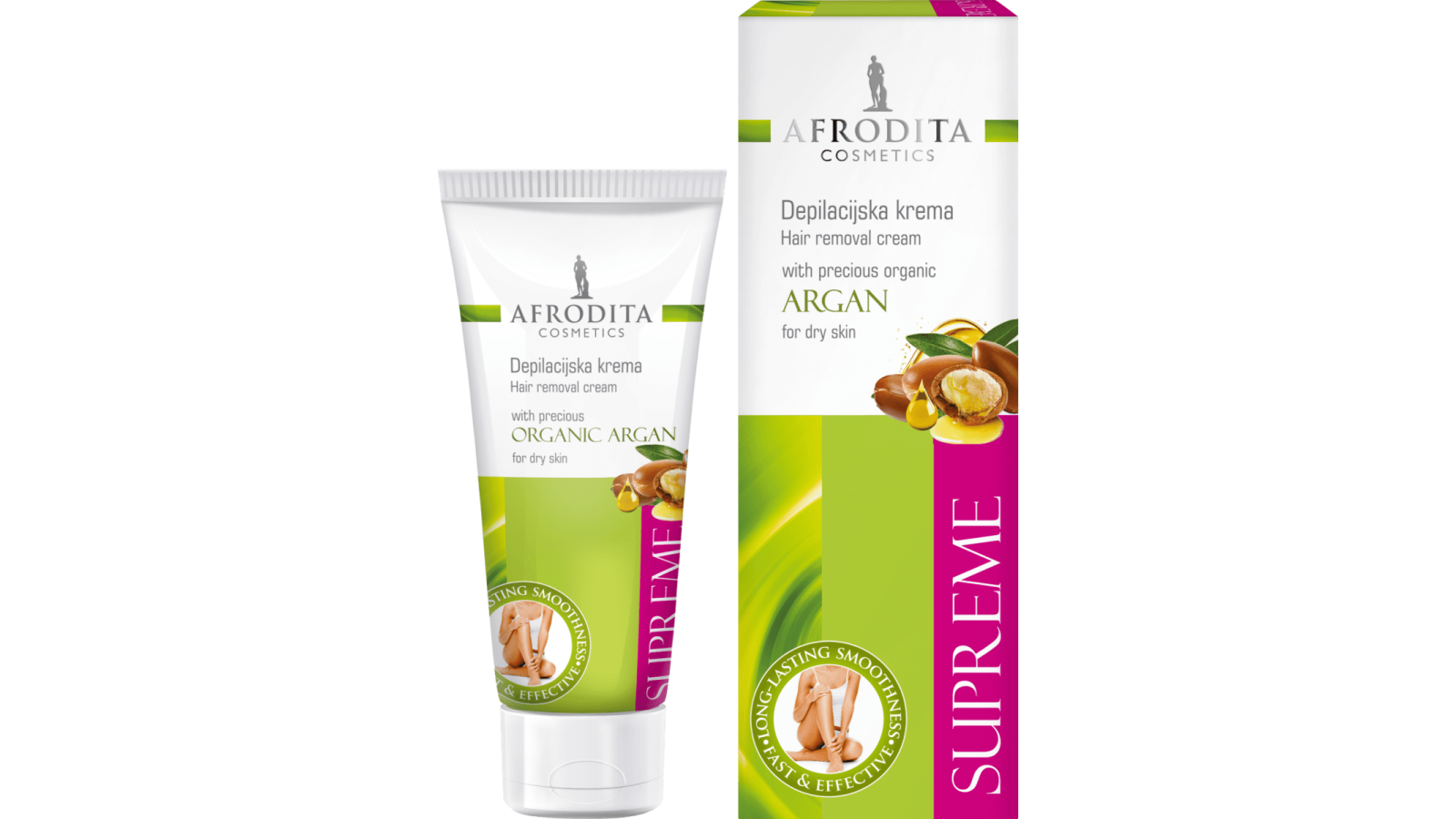 AFRODITA supreme argan krema za depilaciju 100ml - Cenoteka