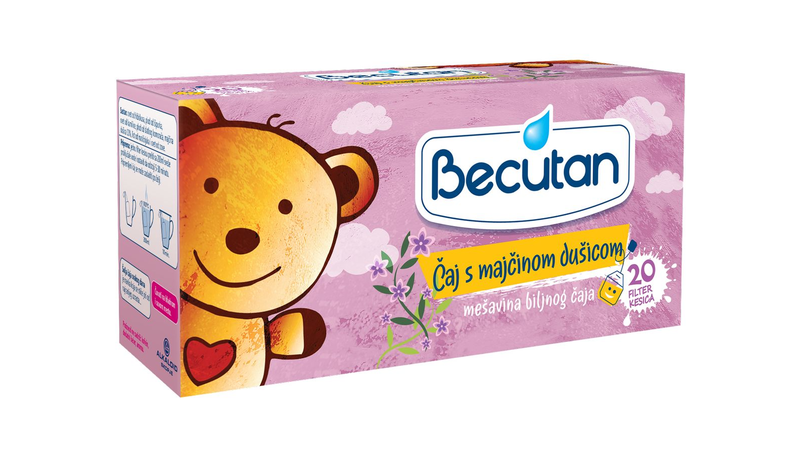 BECUTAN čaj sa majčinom dušicom 20g - Cenoteka