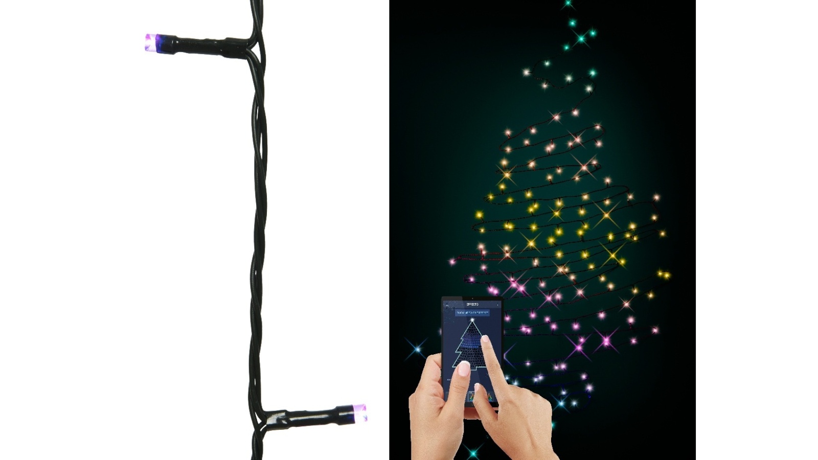 Bežične lampice sa 50 LED dioda colour changing Lumineo 490713 - Cenoteka