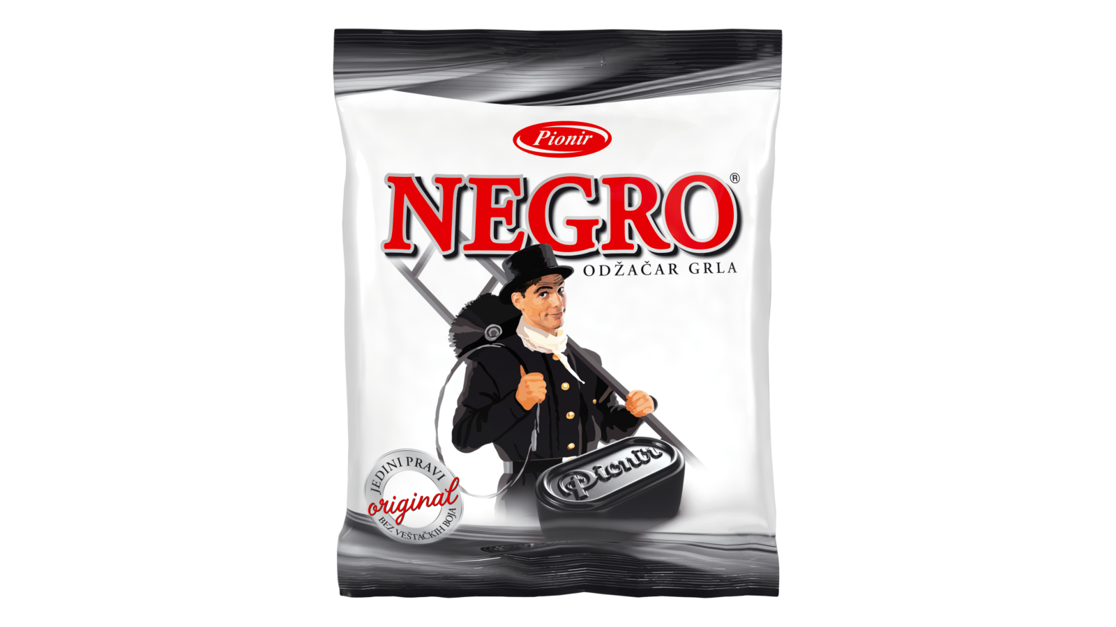 Bombone PIONIR Negro classic 100g - Cenoteka