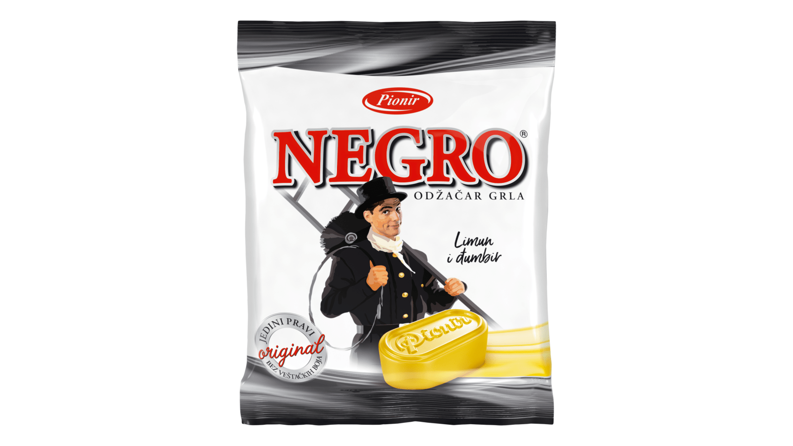 Bombone PIONIR Negro limun i đumbir 100g - Cene i Akcije