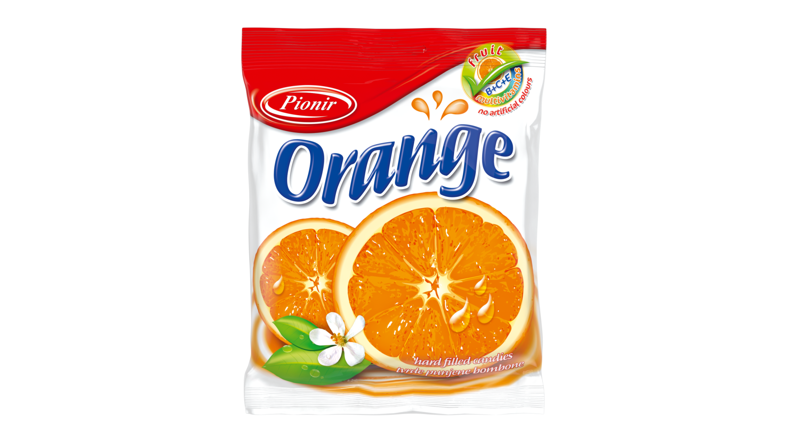 Bombone PIONIR Orange 100g - Cenoteka
