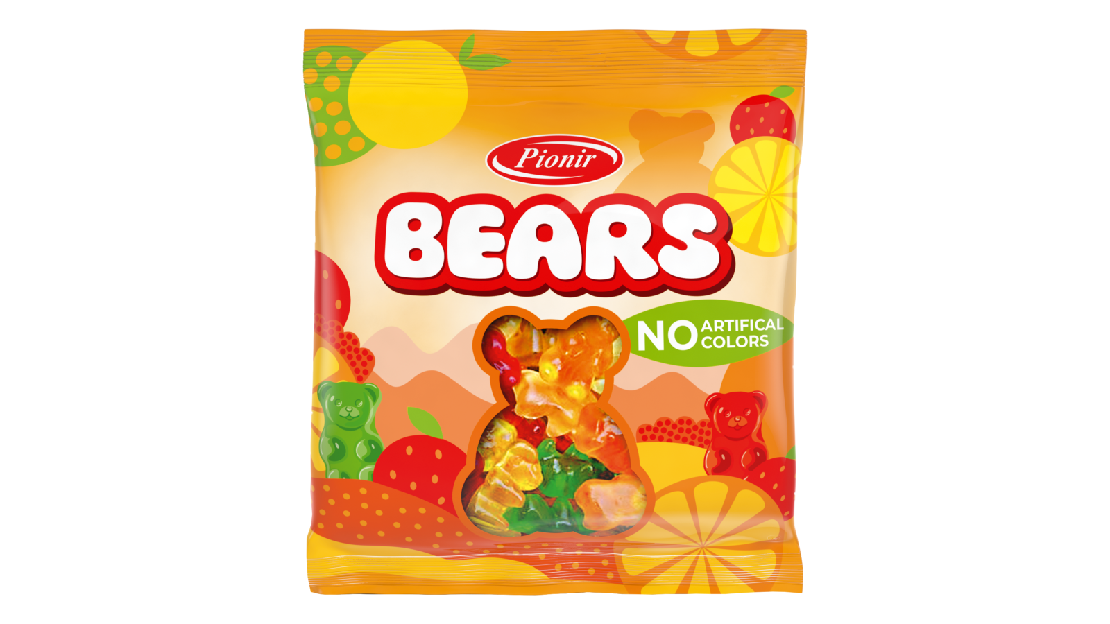 Gumene bombone PIONIR Bears 100g - Cenoteka