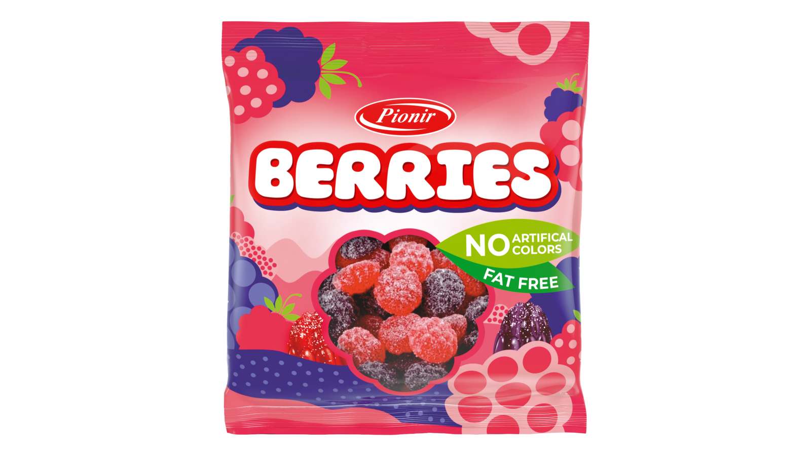 Gumene bombone PIONIR berries 100g - Cene i Akcije