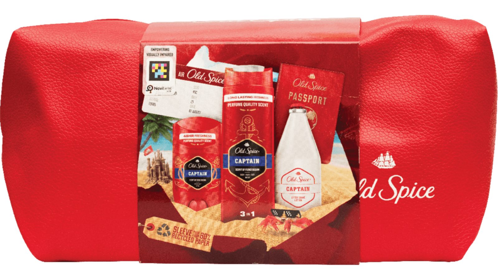 OLD SPICE set Captain (Stik, gel za tuširanje i after shave) - Cenoteka