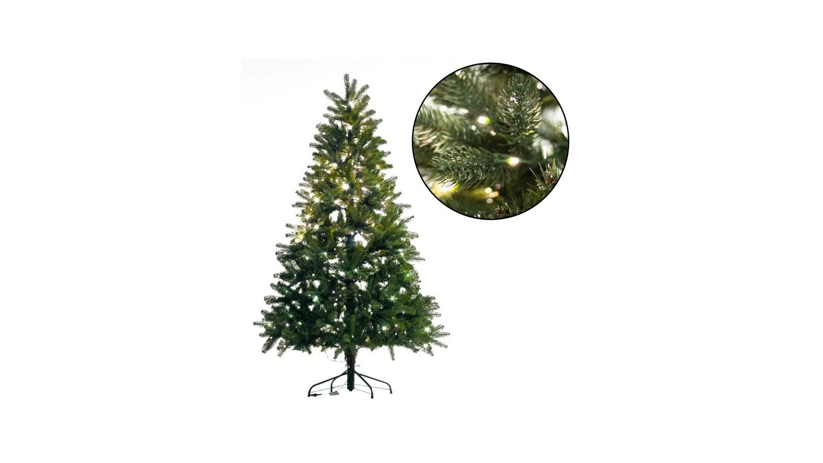 Novogodišnja jelka sa osvetljenjem KMF6 150cm HOME - Cenoteka