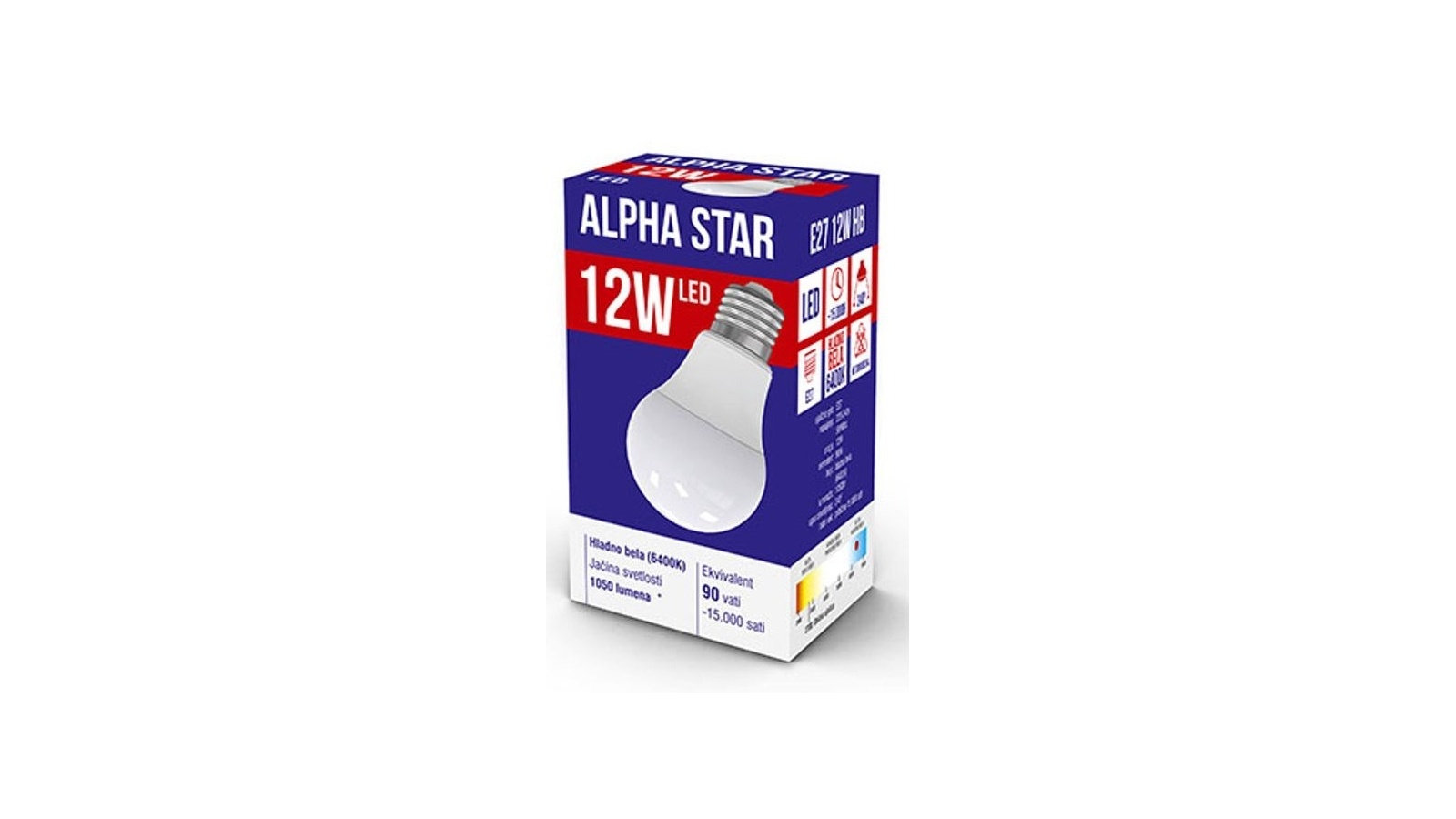 ALPHA STAR LED sijalica E27 15W 4000K - Cenoteka
