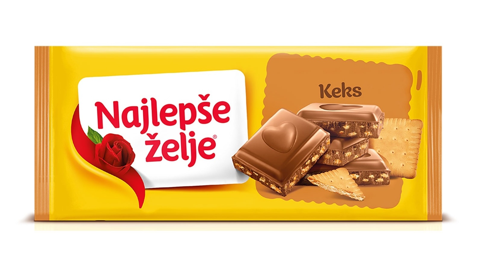 Čokolada ŠTARK Najlepše želje keks 170g - Cenoteka