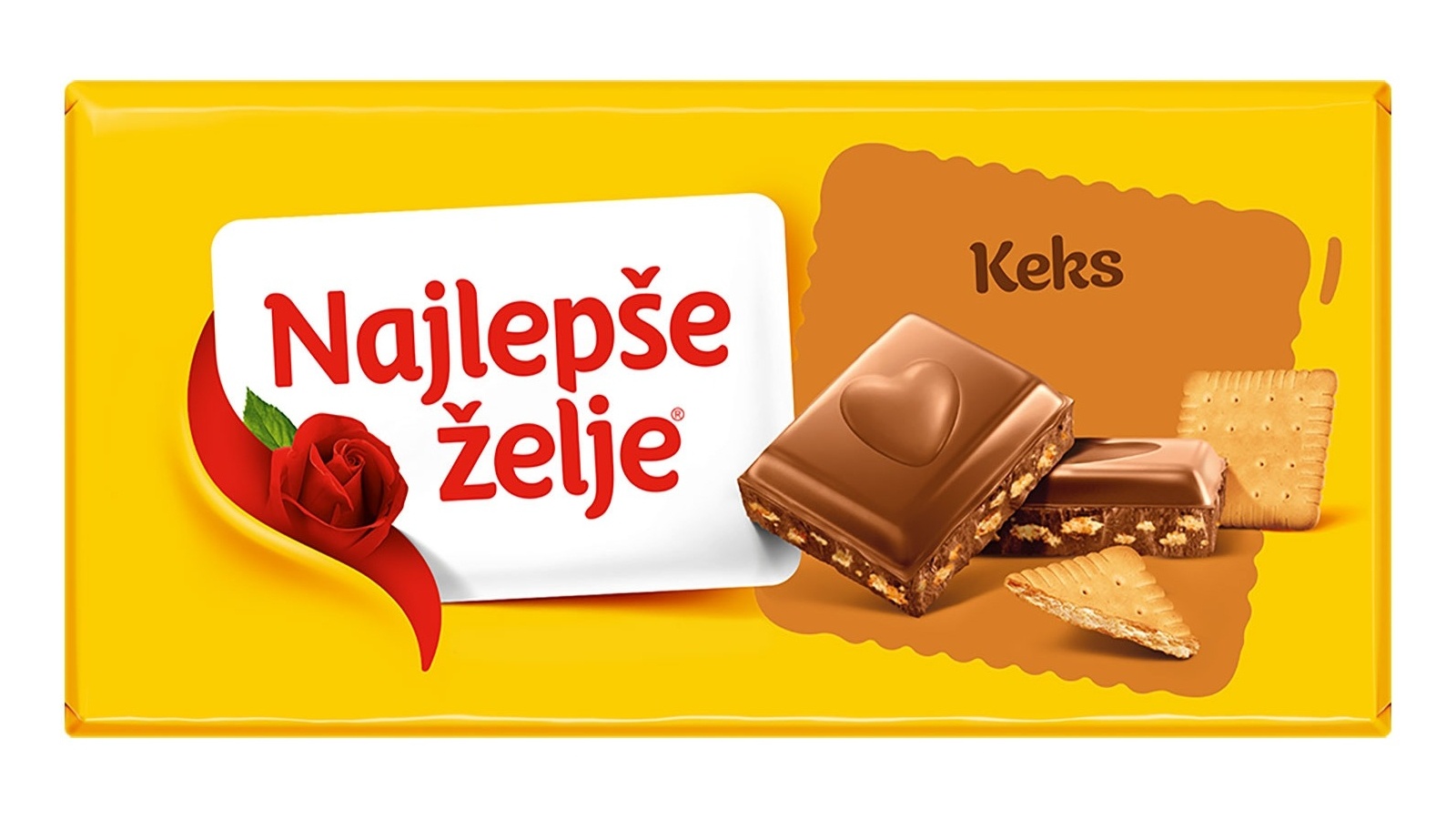 Čokolada ŠTARK Najlepše želje keks 85g - Cenoteka