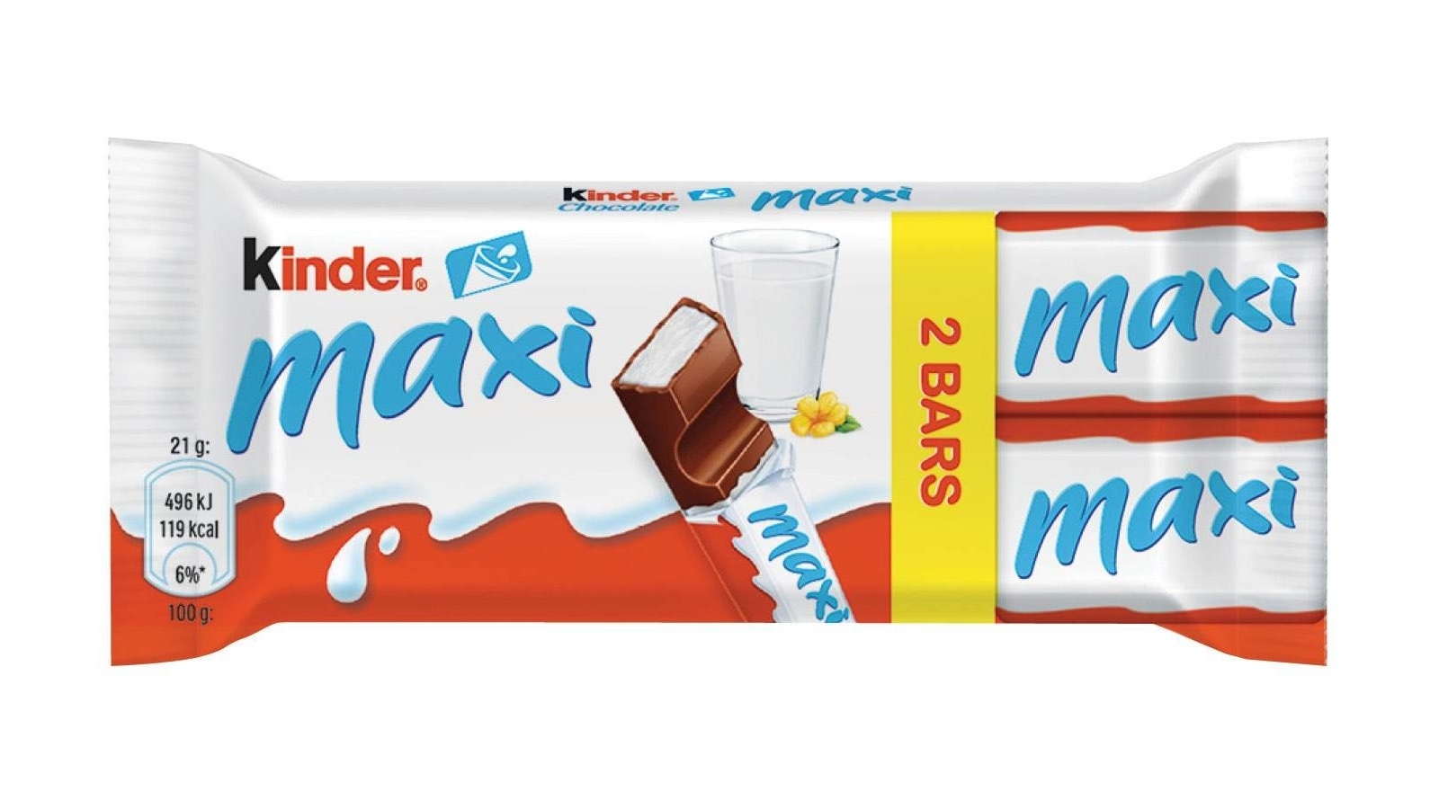 Čokoladica KINDER Maxi T2 42g - Cenoteka