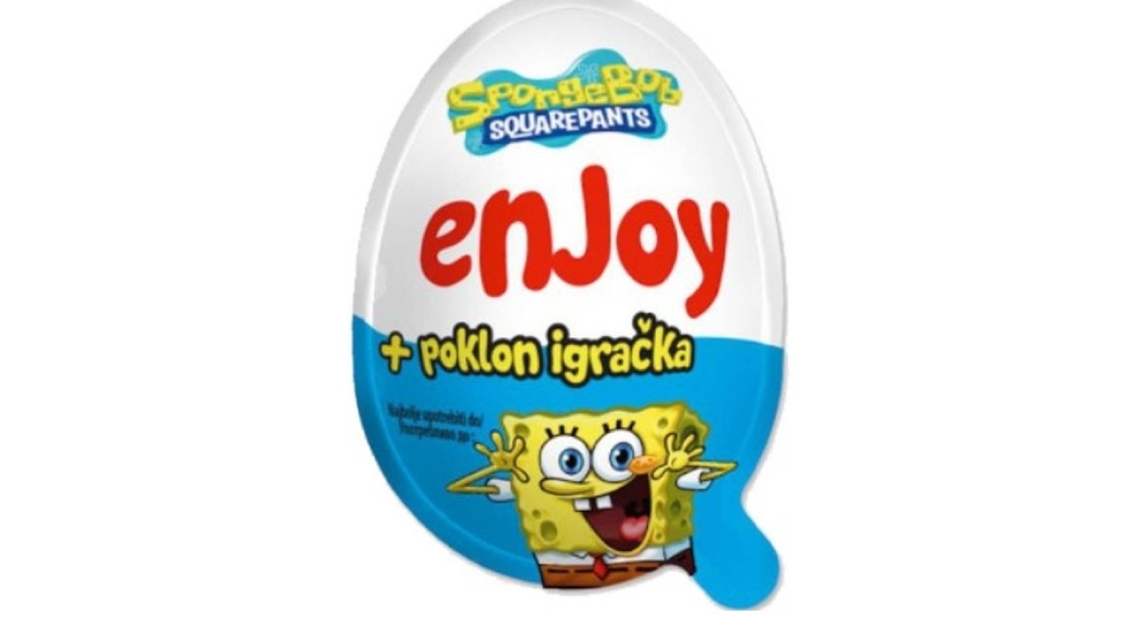 Čokoladno jaje NELLY Sunđer Bob enjoy 20g - Cenoteka