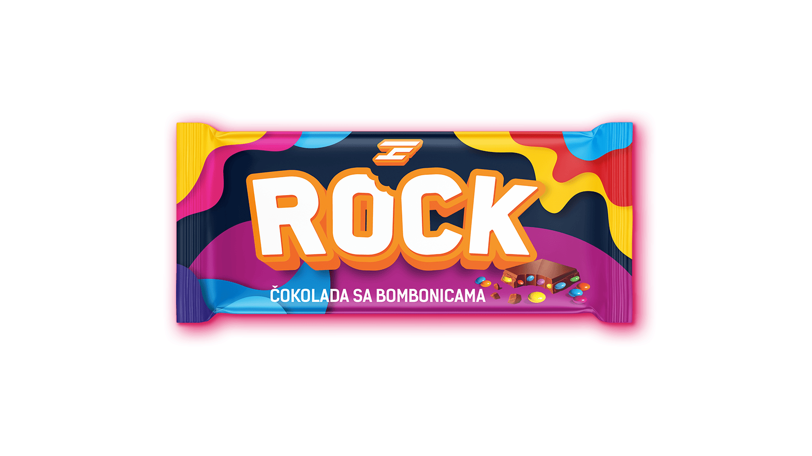 DEX ROCK mlečna čokolada sa bombonicama 100g - Cenoteka