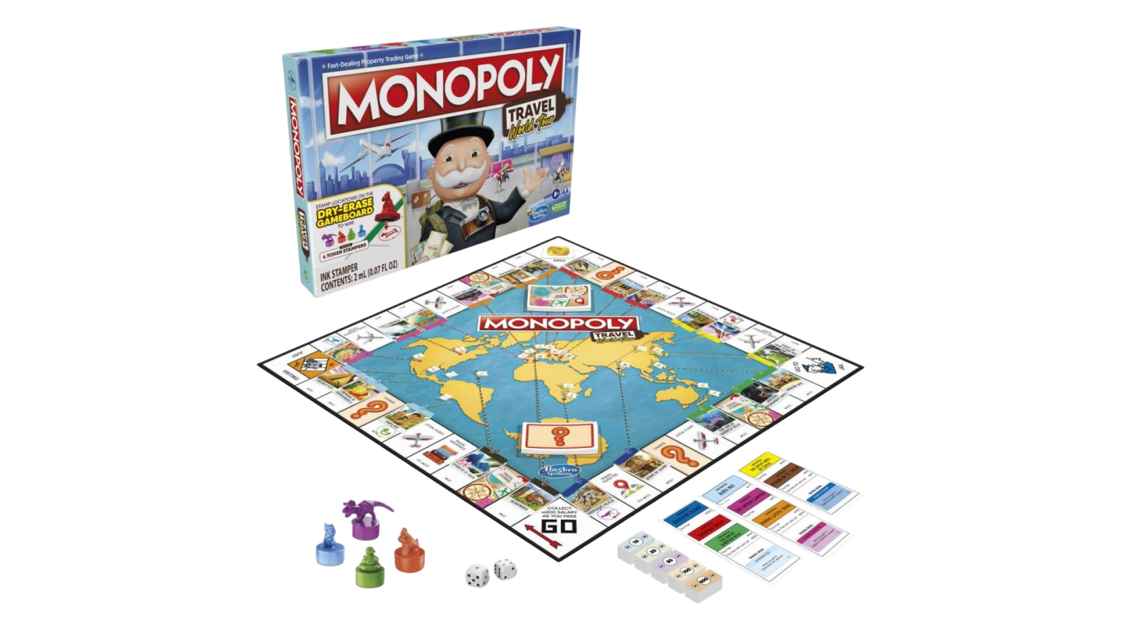 Društvena igra Monopol put oko sveta HASBRO - Cenoteka