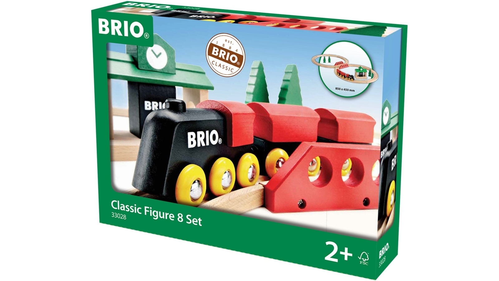 Drvena pruga 22 dela BRIO - Cenoteka