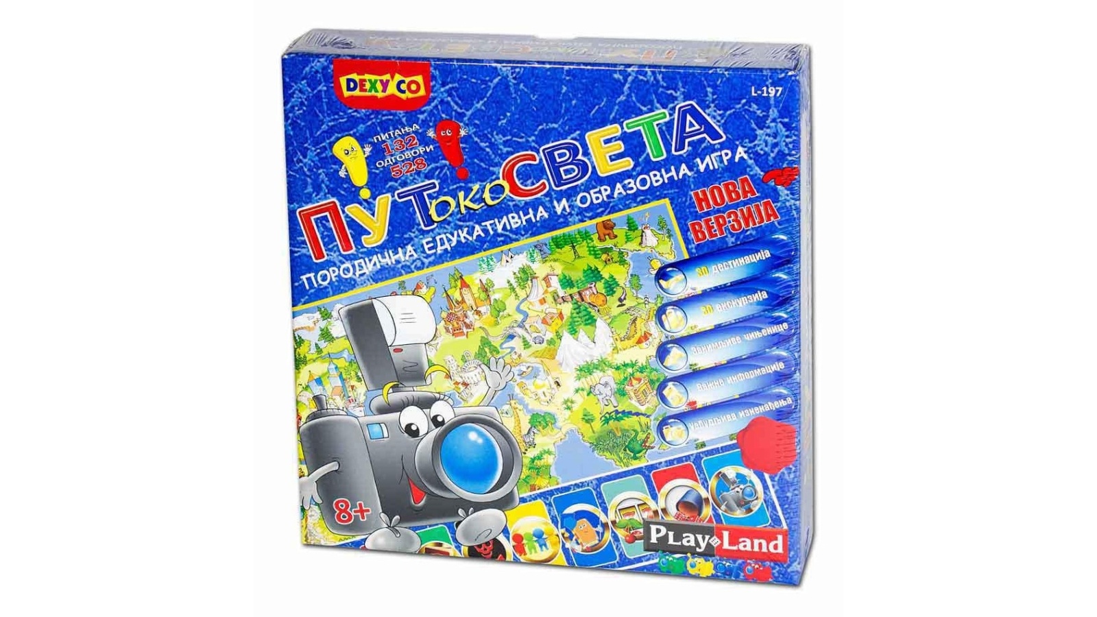 Društvena igra Put oko sveta PLAY LAND - Cenoteka