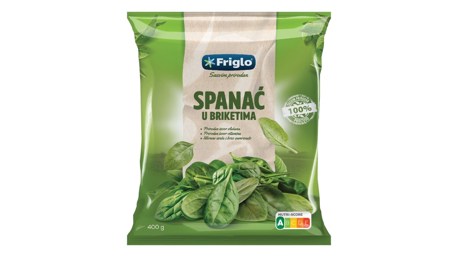 FRIGLO spanać 450g - Cenoteka