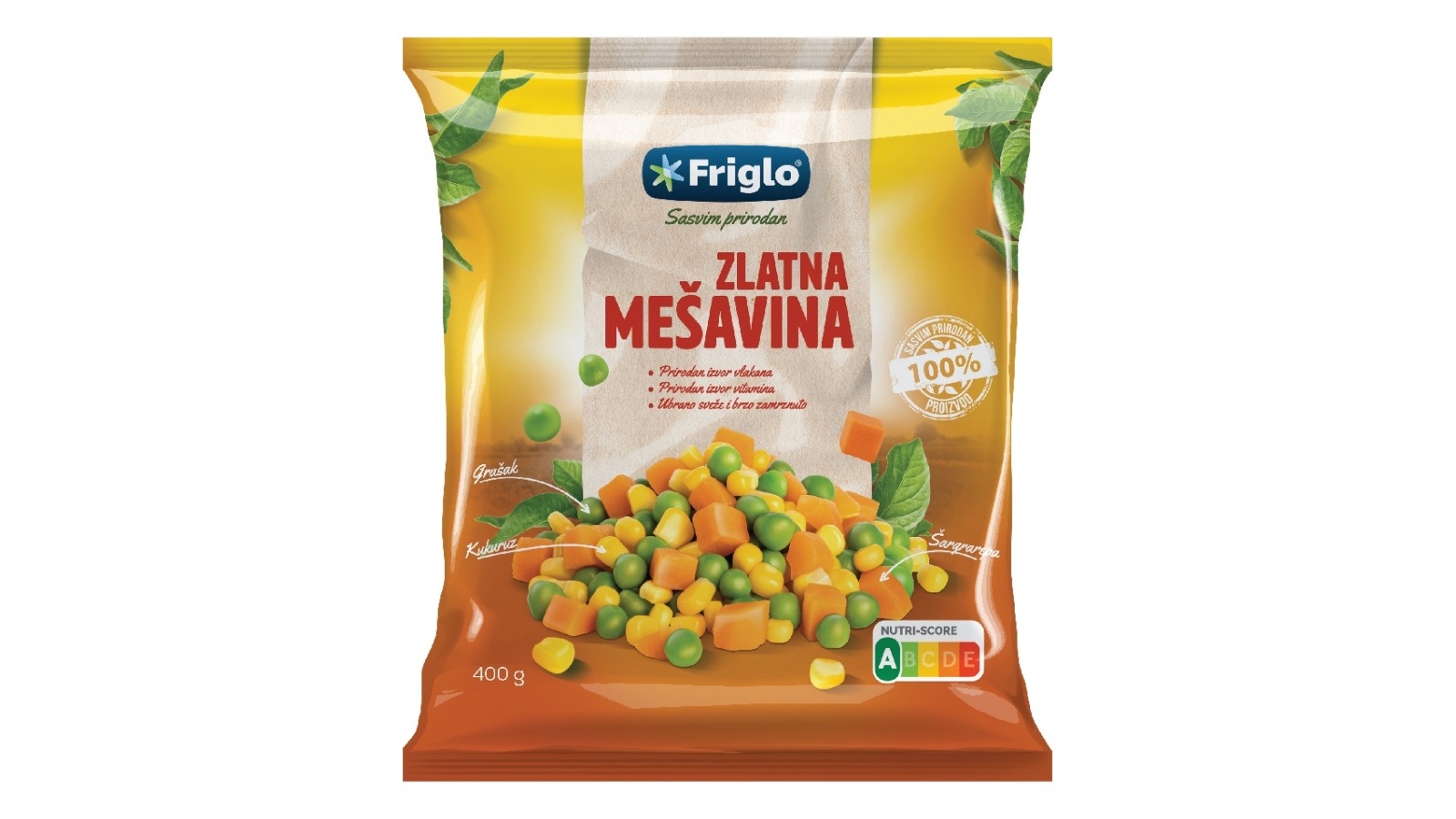 FRIGLO zlatna mešavina 400g - Cenoteka
