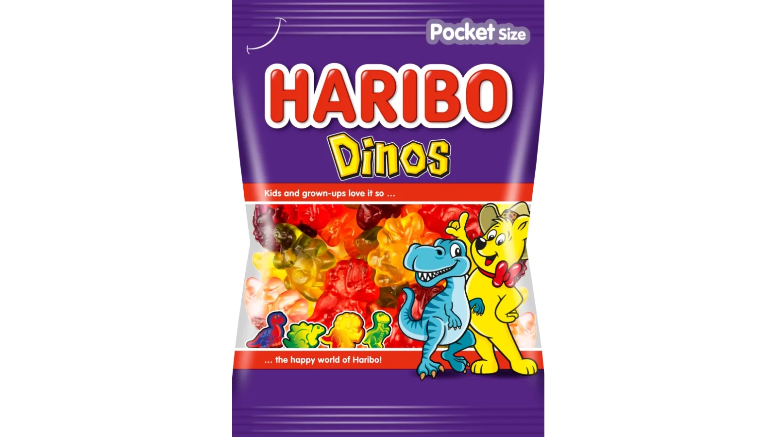 Gumene bombone HARIBO Dinos 100g - Cenoteka