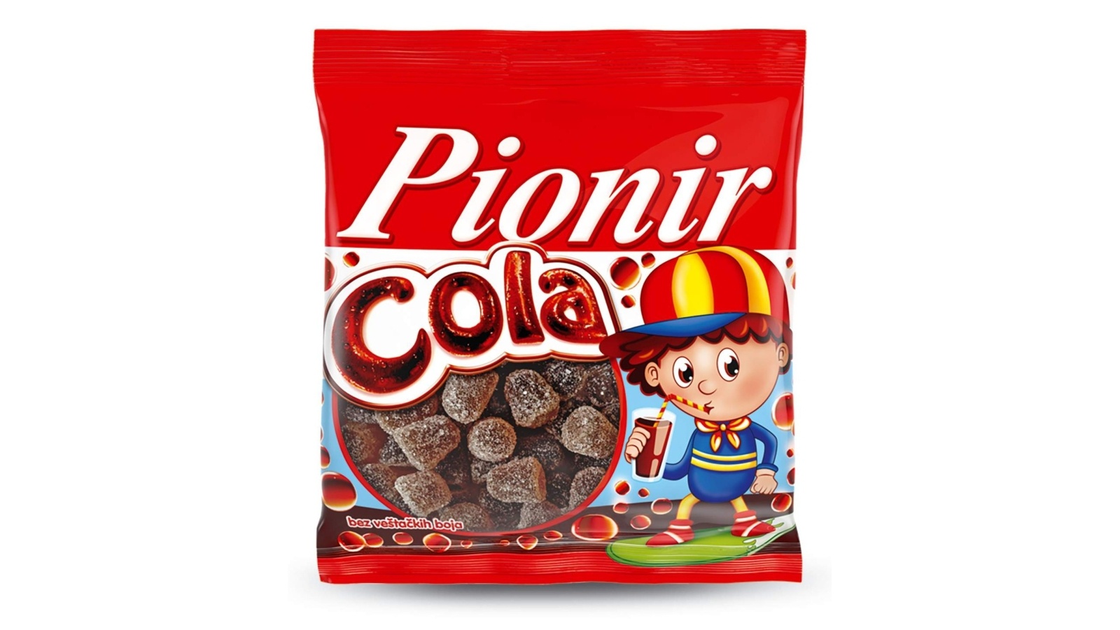 Gumene bombone PIONIR Gummy cola 100g - Cenoteka