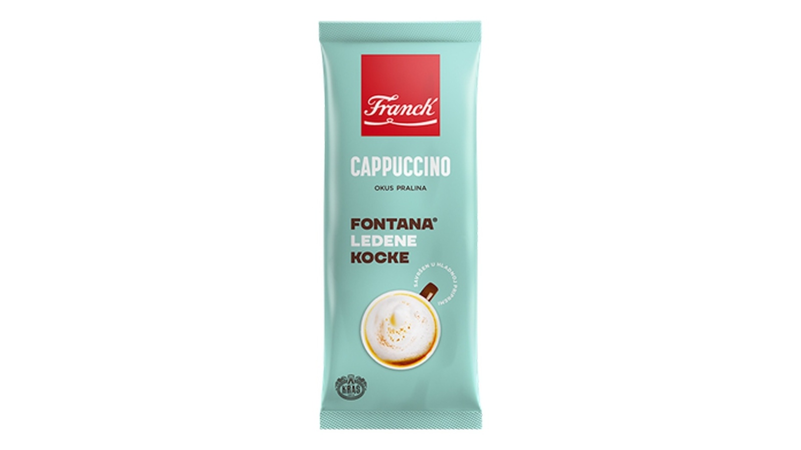 Instant kafa FRANCK cappuccino Fontana ledene kocke 18g - Cenoteka