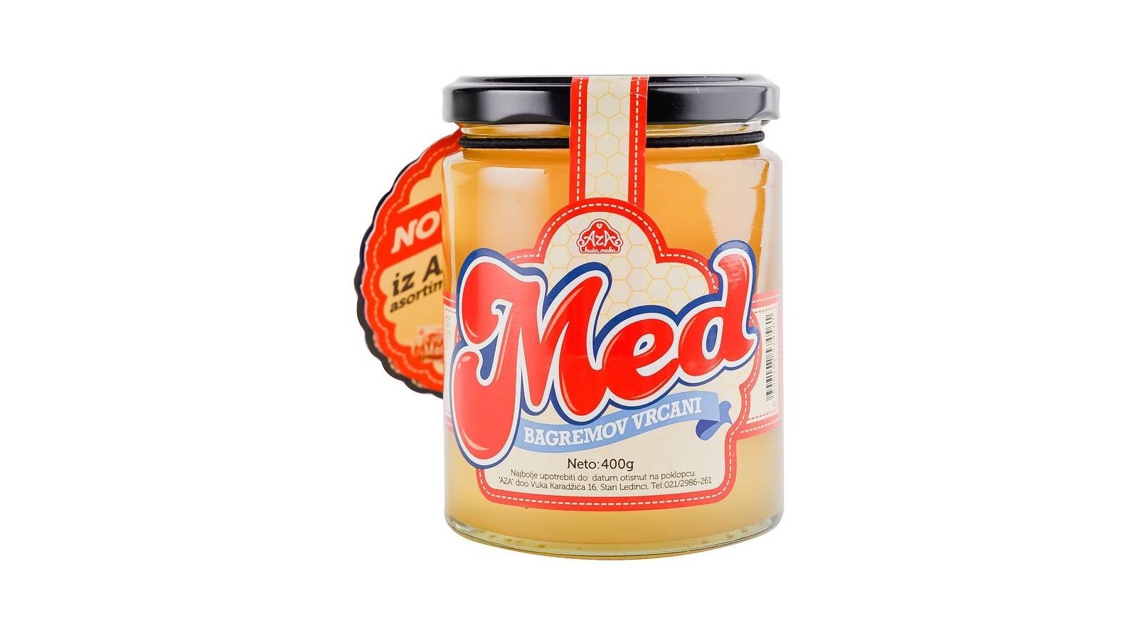 Med AZA Bagremov 400g - Cenoteka