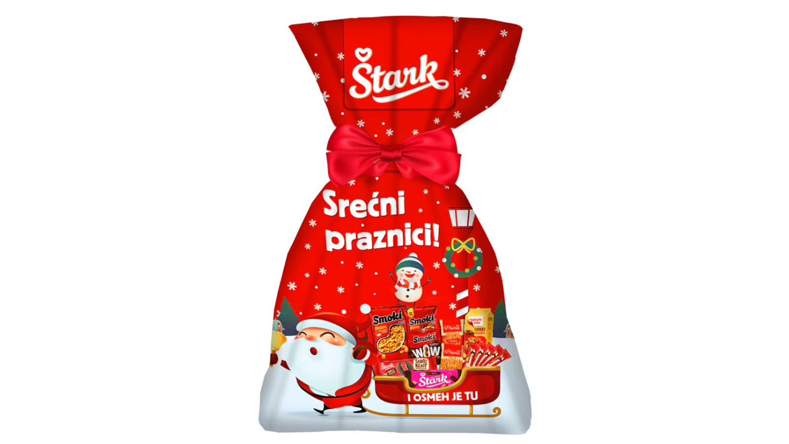 Novogodišnji paketić ŠTARK 965g + igračka - Cenoteka