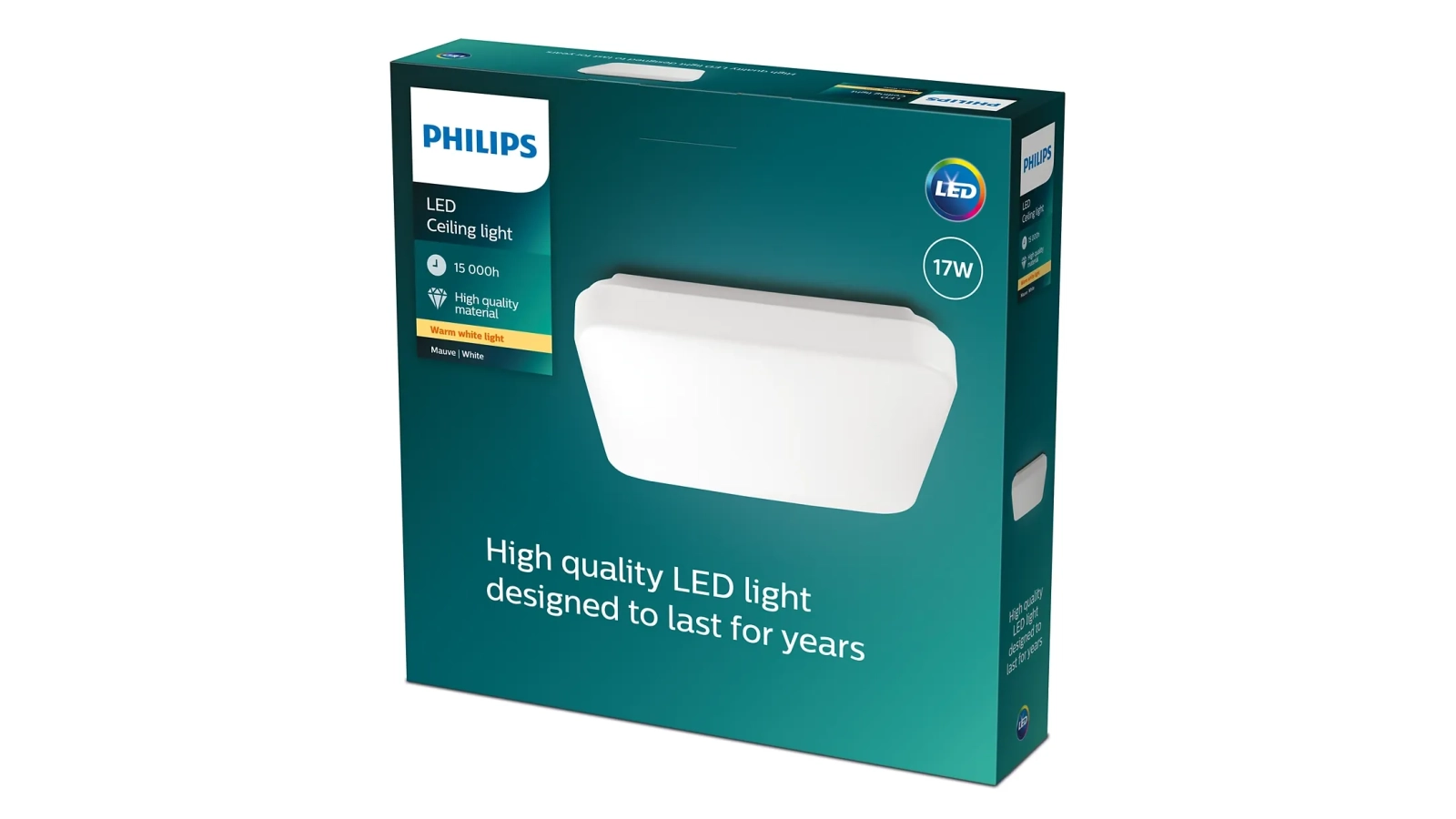 PHILIPS LED plafonjera 17W Mauve 31110/31/P3 - Cenoteka