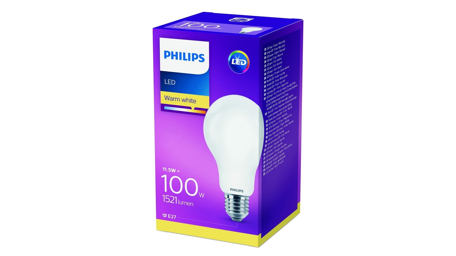 PHILIPS LED sijalica E27 10,5W (100W) A60 2700K MAT ND PS691 - Cenoteka