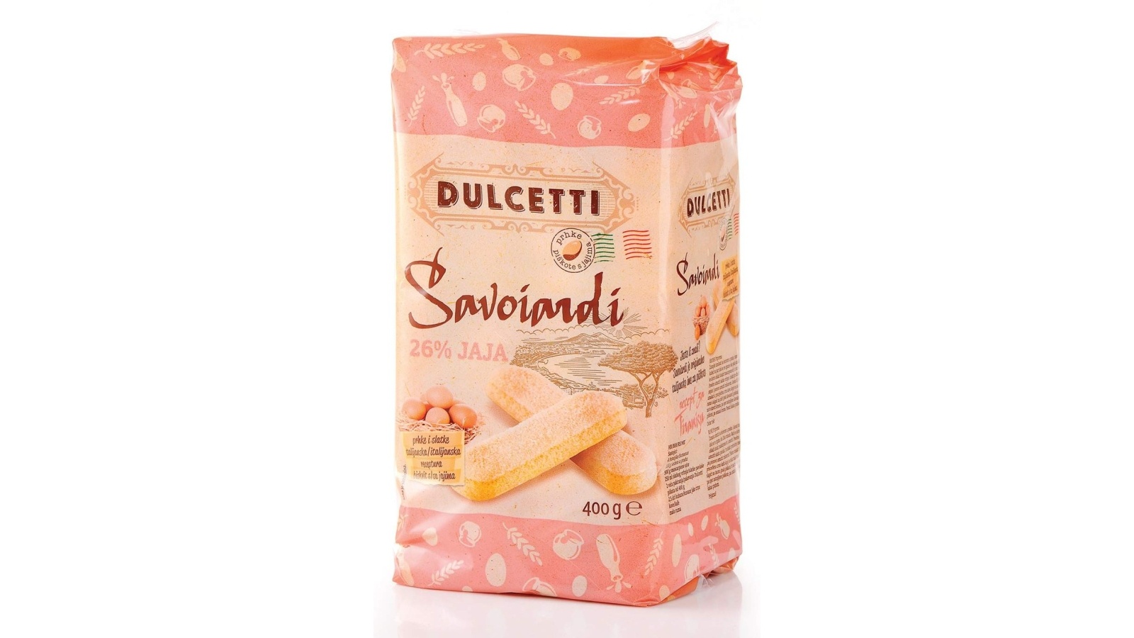 Keks DULCETTI Piškote 400g - Cenoteka