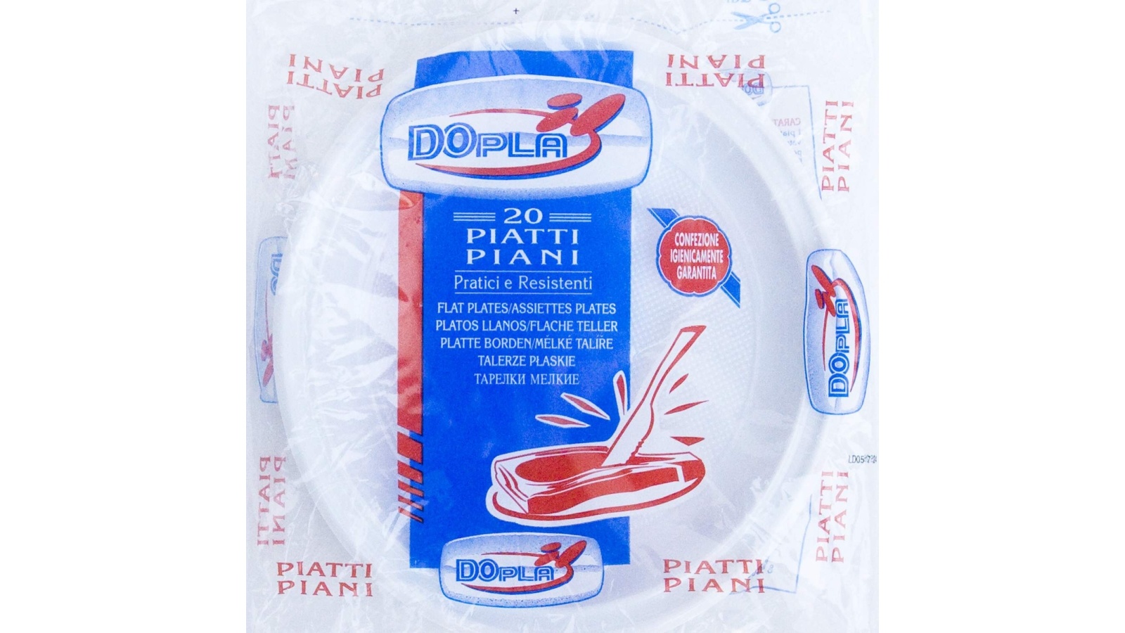 Plastični tanjiri Italy DOPLA 20kom - Cene i Akcije