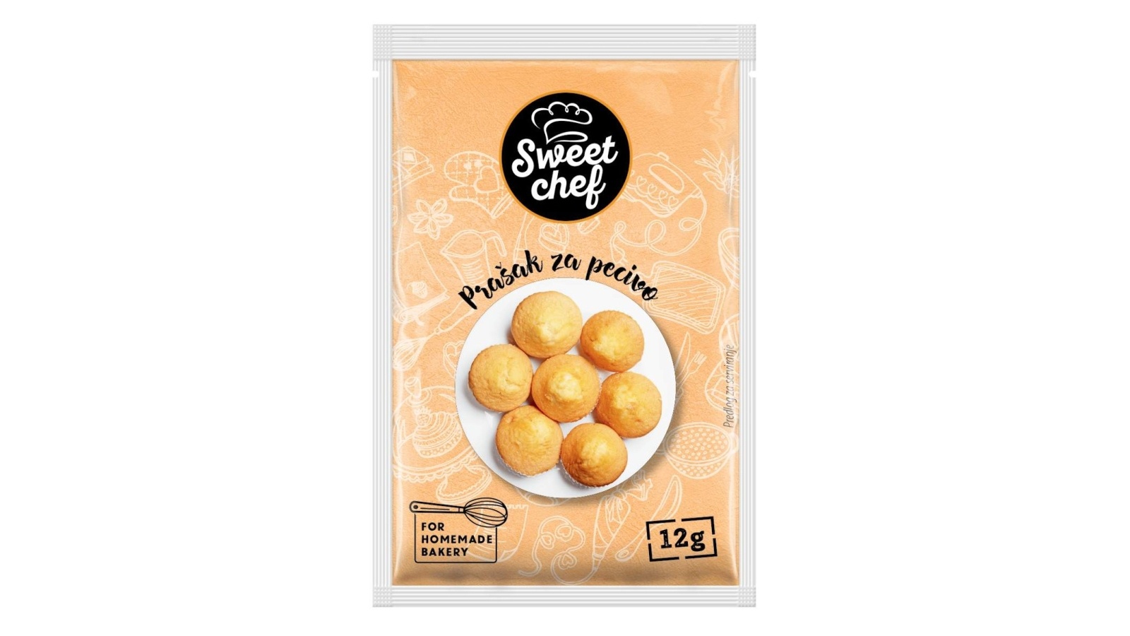 Prašak za pecivo SWEET CHEF 12g - Cene i Akcije