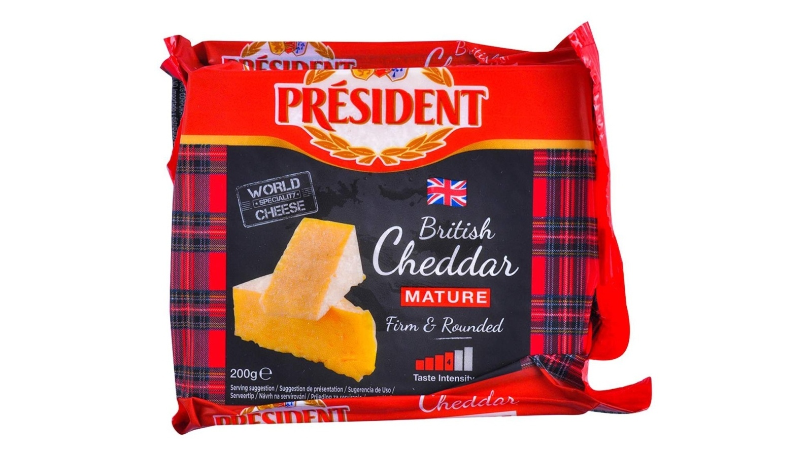 Sir PRESIDENT mature cheddar 200g - Cenoteka