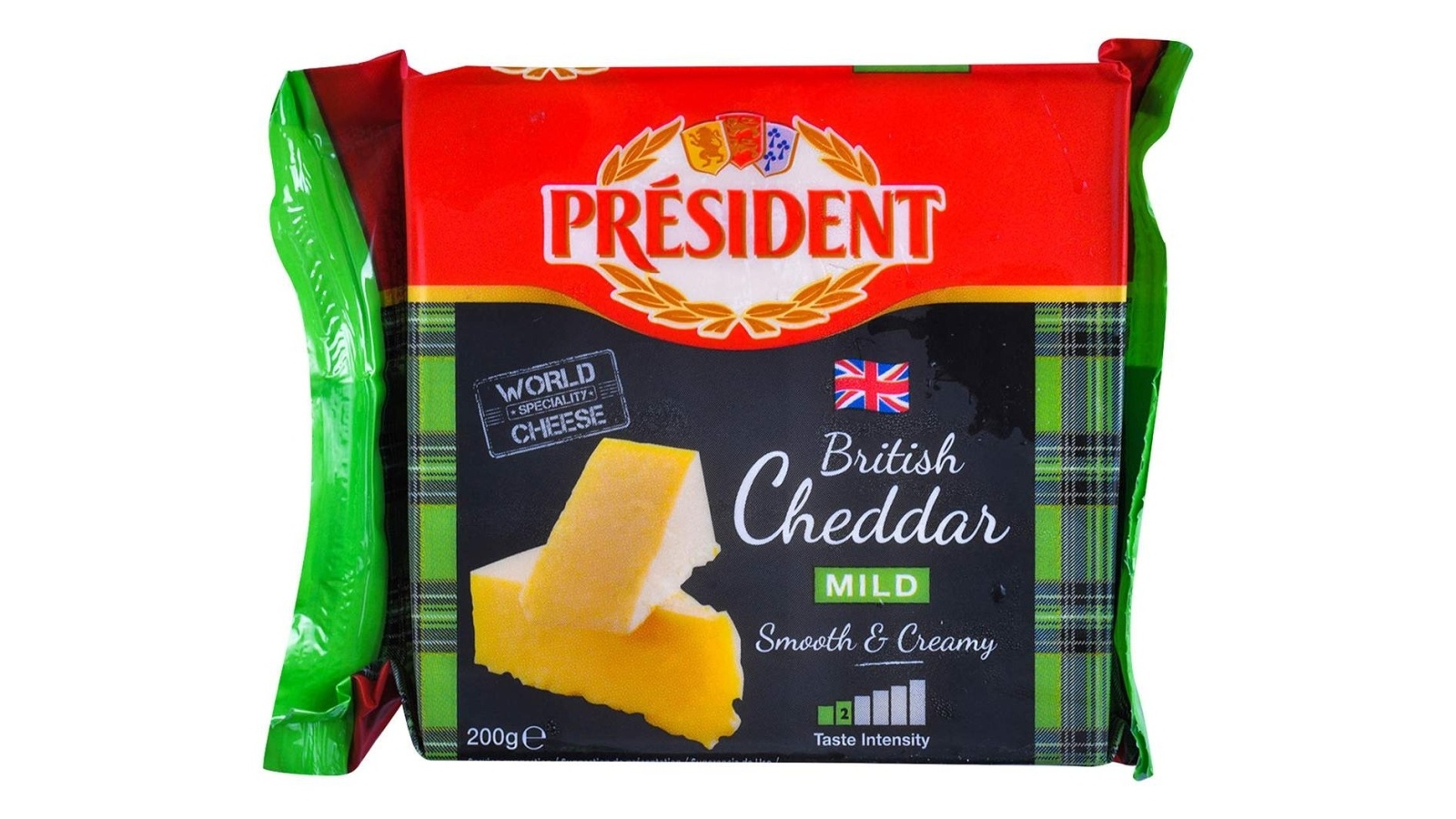 Sir PRESIDENT mild cheddar 200g - Cenoteka