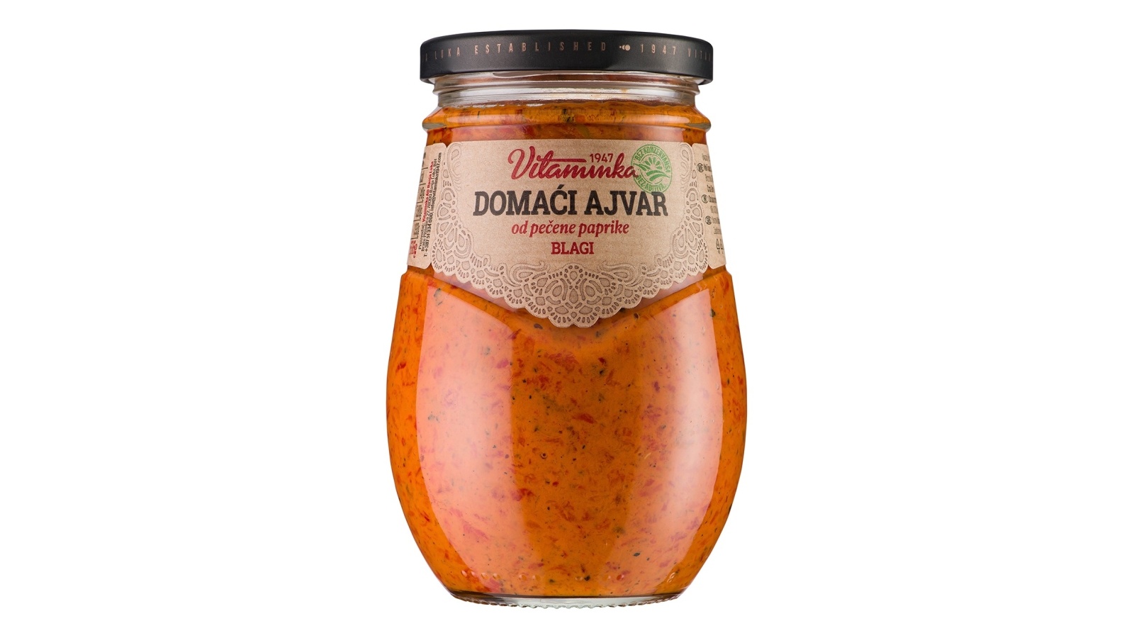 Ajvar VITAMINKA domaći blagi 310g - Cenoteka