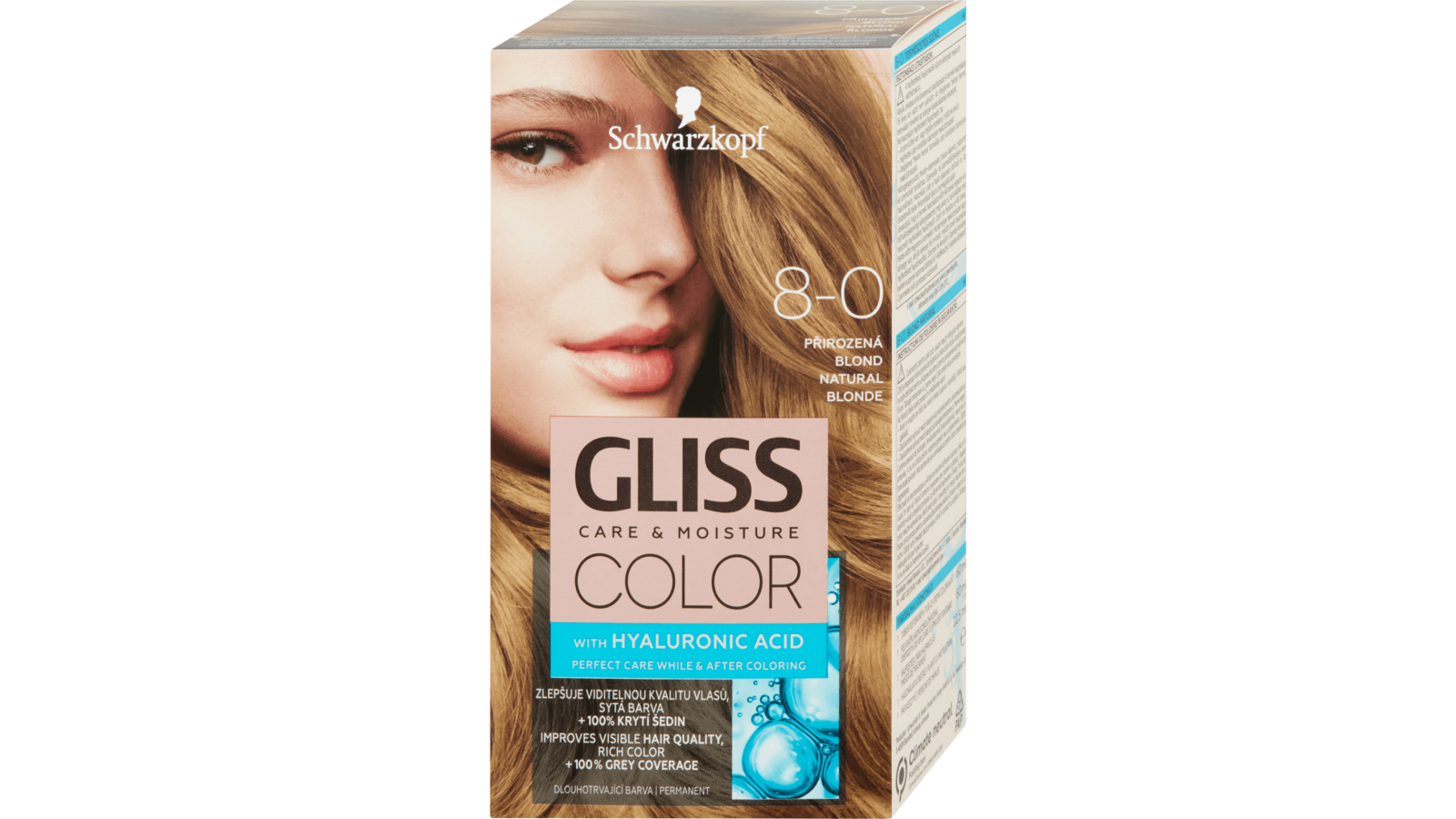 GLISS Care & Moisture farba za kosu 8.0 prirodno plava - Cene i Akcije