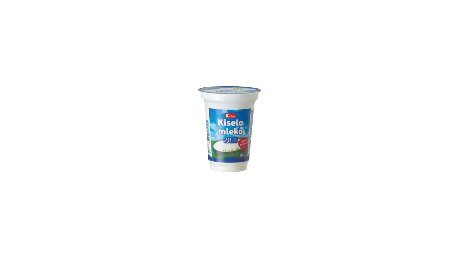 Kiselo mleko K PLUS 2,8%mm 180g - Cenoteka