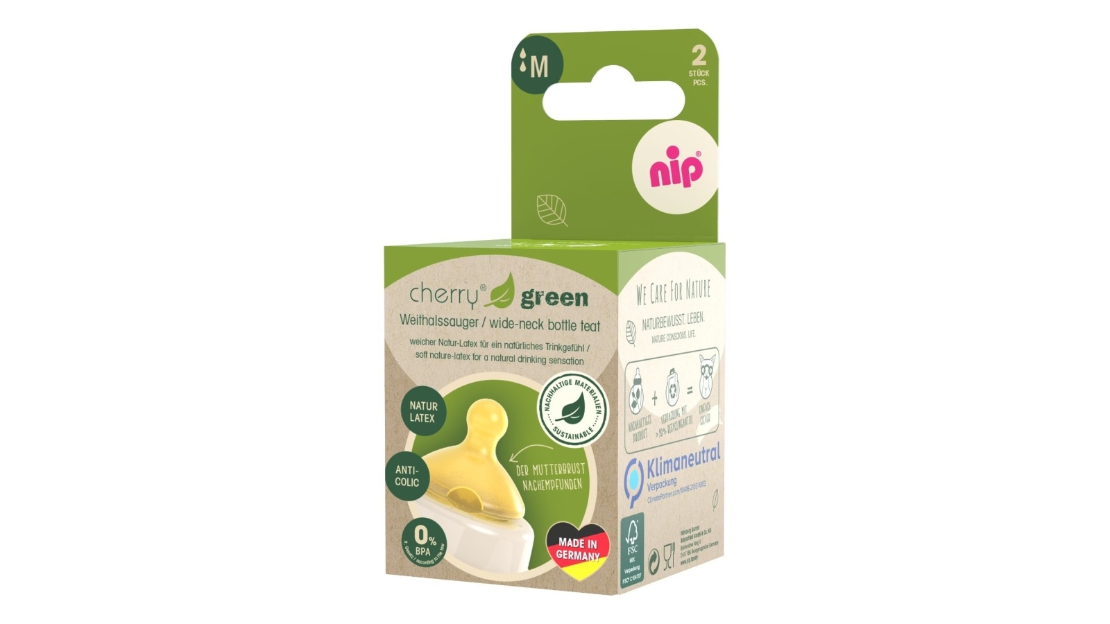 NIP Green kaučuk cucla M - Cenoteka