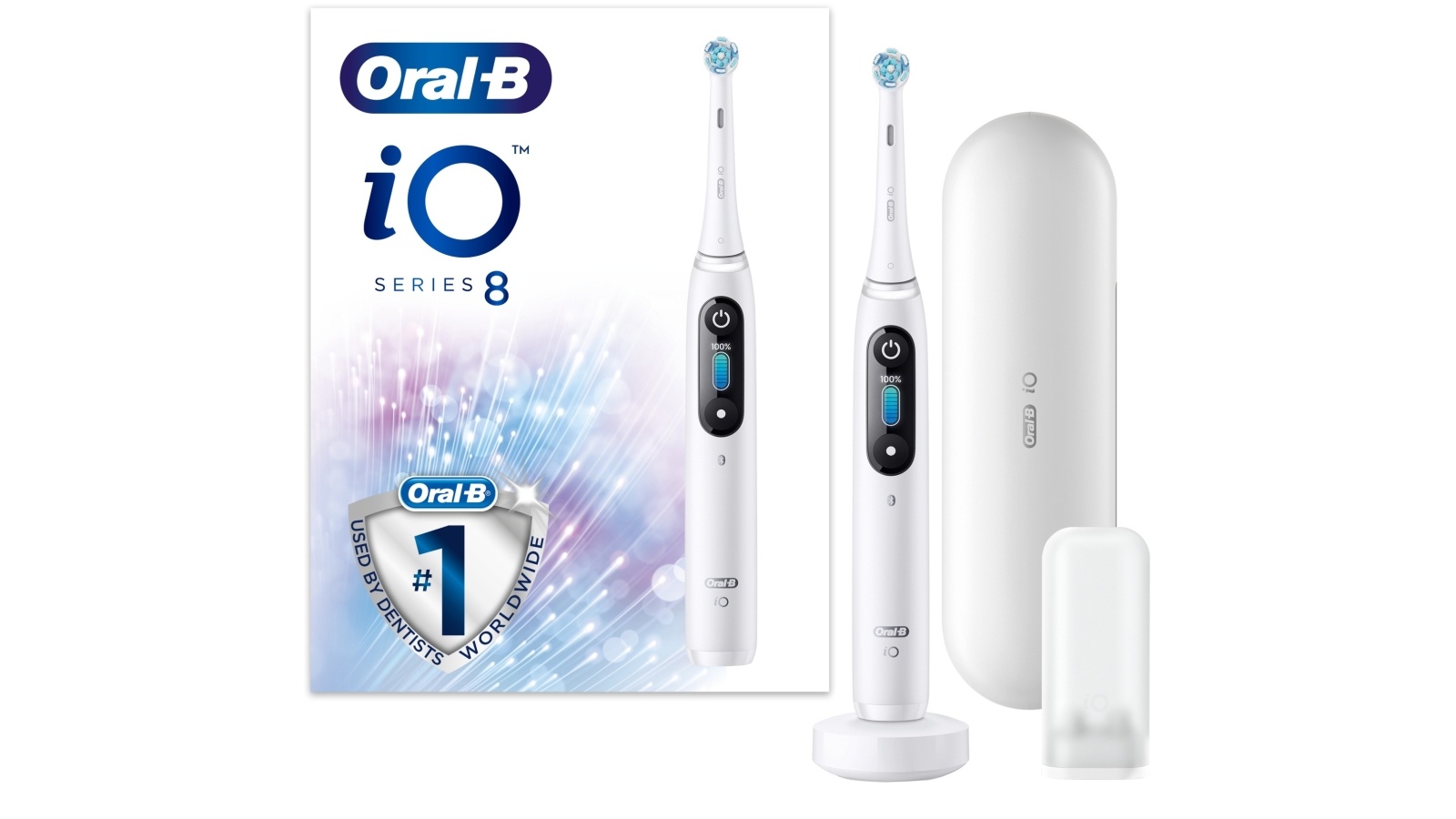 ORAL B iO Series 8 white alabaster električna četkica za zube - Cenoteka