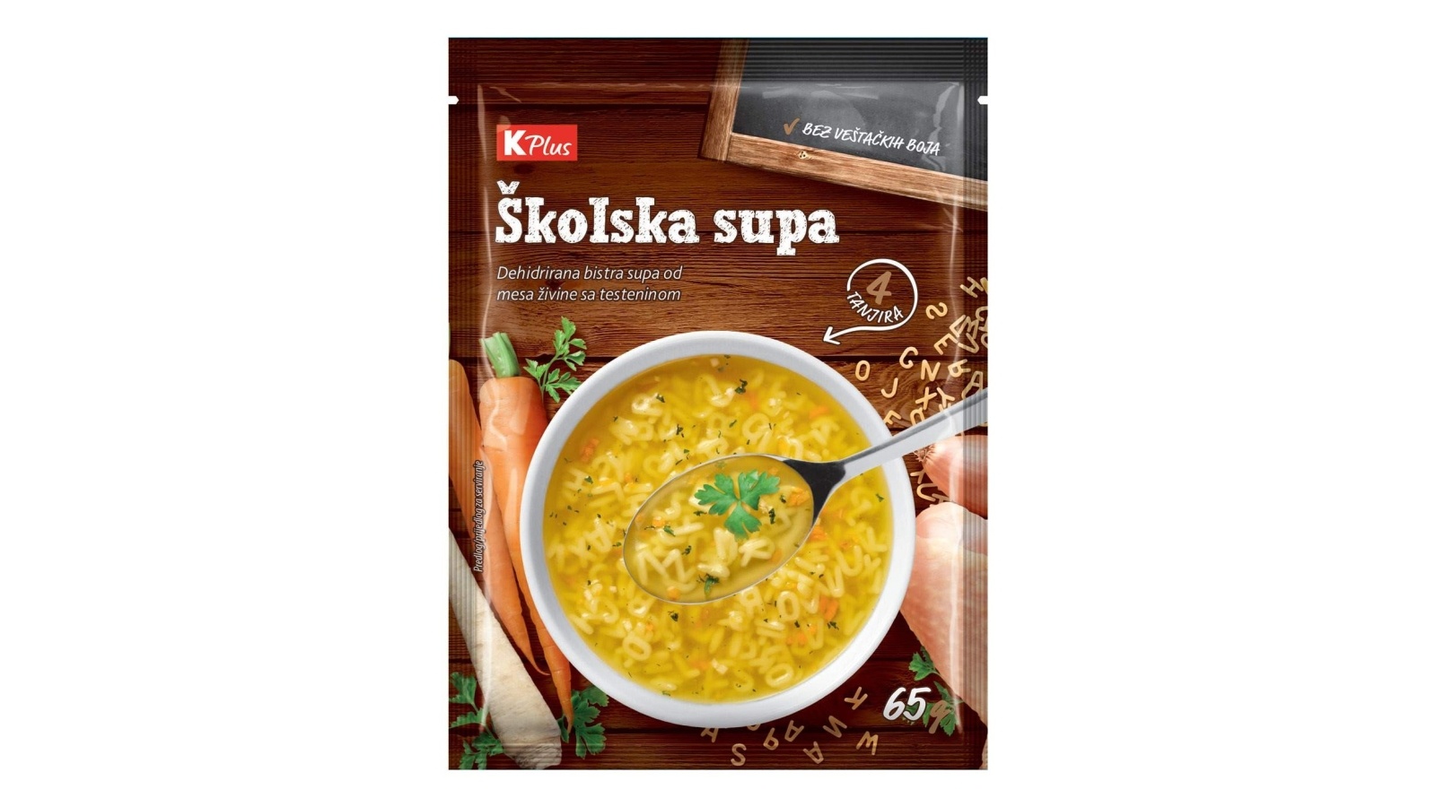 Supa K PLUS školska 65g - Cenoteka