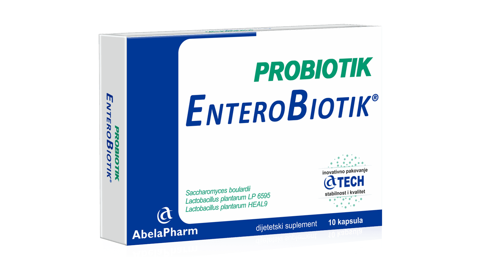 ABELA PHARM Probiotik Enterobiotik kapsule 10kom - Cenoteka