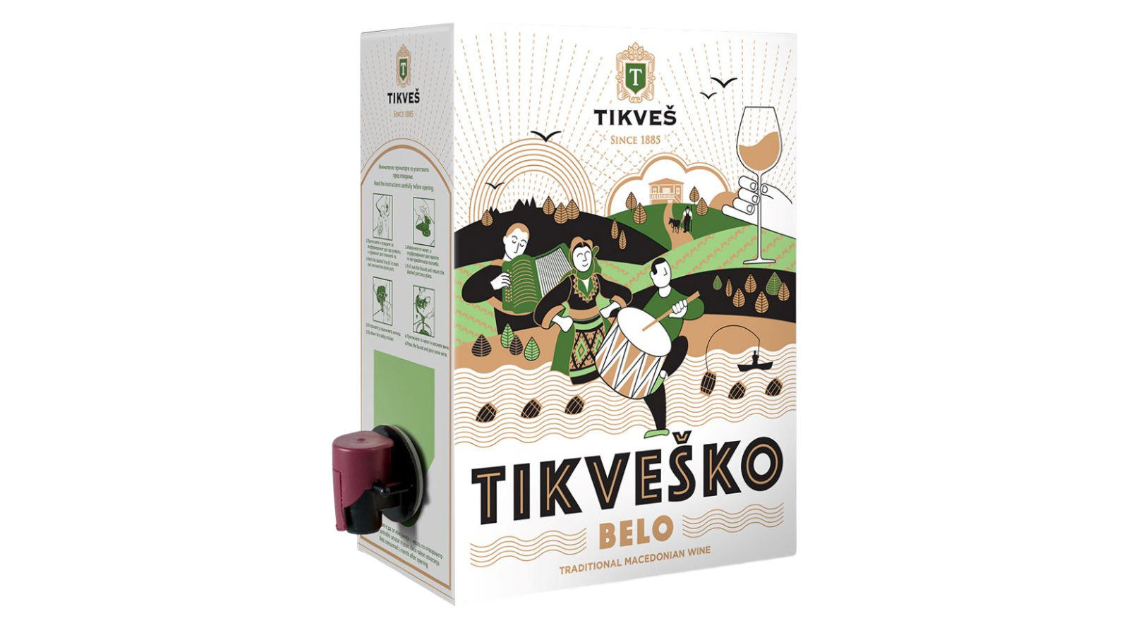 Belo vino TIKVEŠ bag in box 3l - Cenoteka