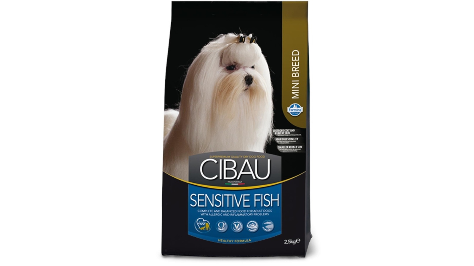 CIBAU Mini sensitive hrana za pse riba 2,5kg - Cenoteka
