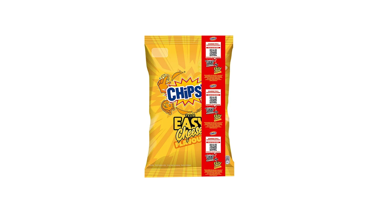 Čips CHIPSY mac & cheese 95g - Cenoteka
