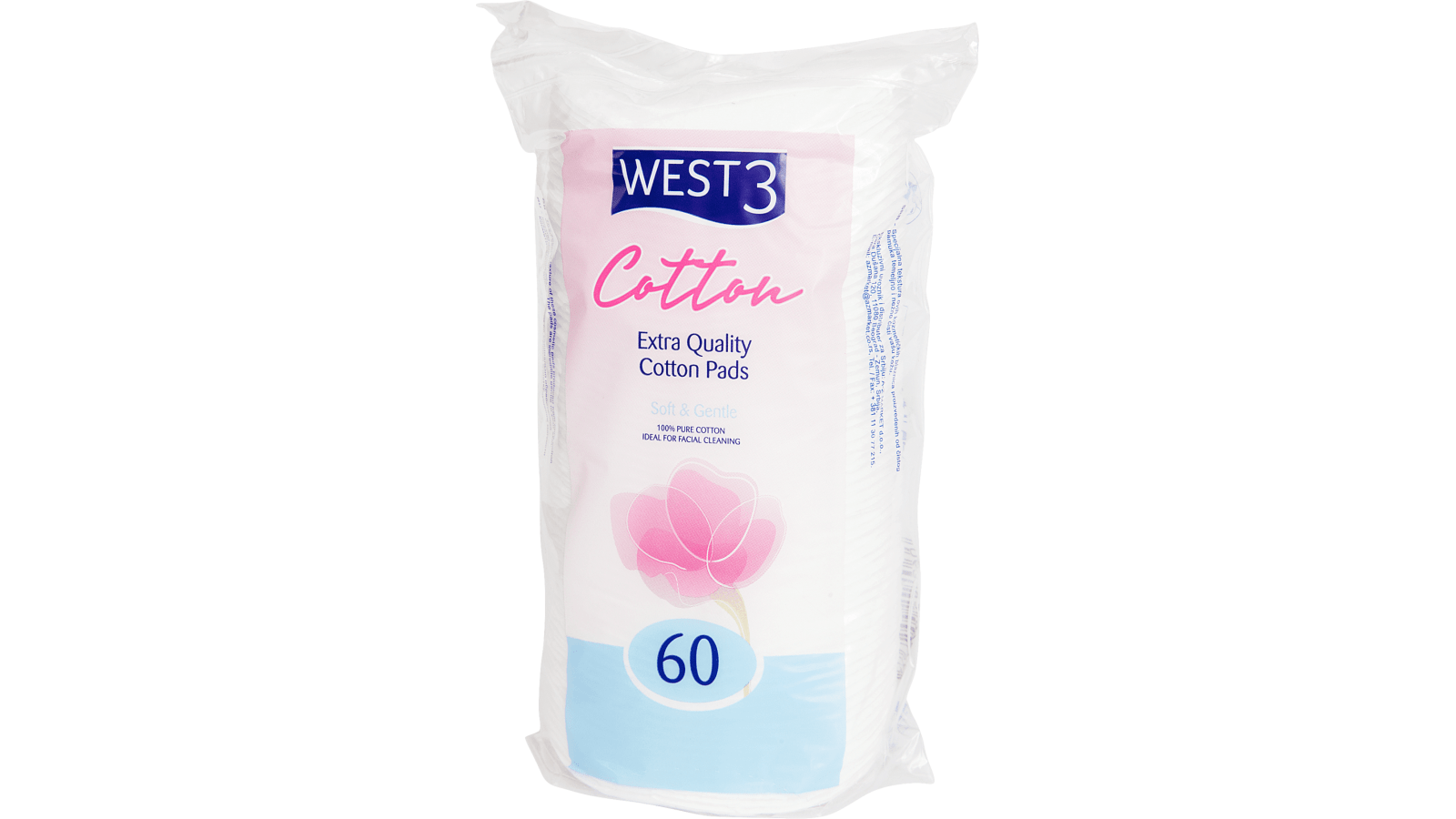 COTTON tuferi za lice ovalni 60kom - Cenoteka