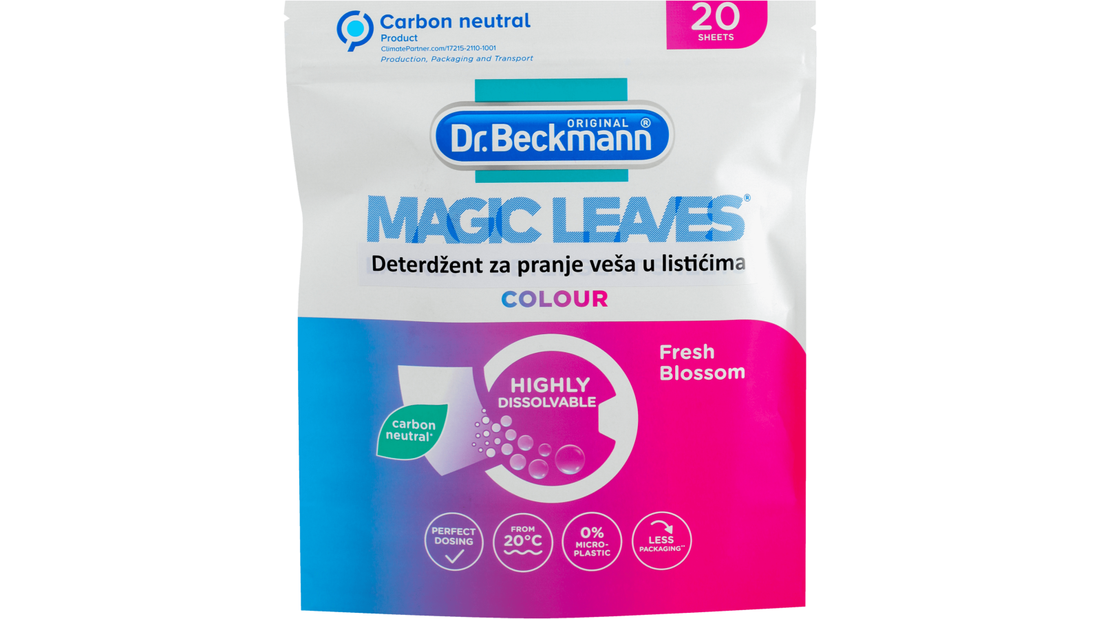 DR.BECKMANN Color deterdžent za pranje veša u listićima 20kom - Cene i ...