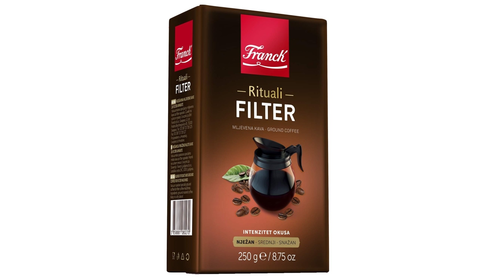 Filter kafa FRANCK mlevena 250g - Cenoteka