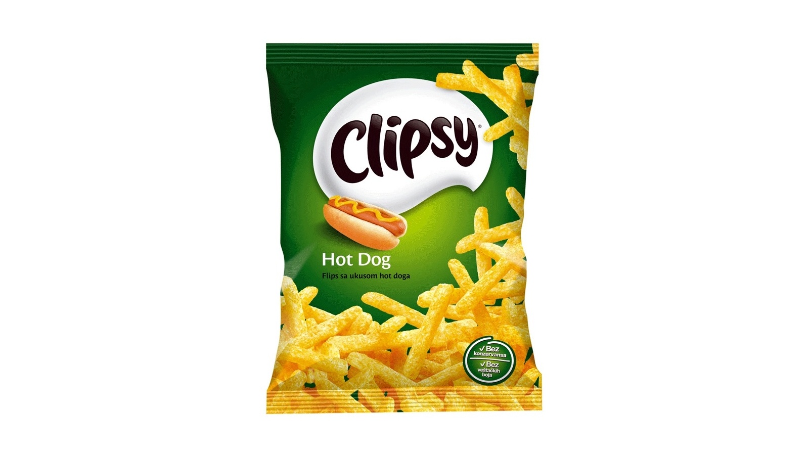 Flips MARBO Clipsy hot dog 30g - Cenoteka