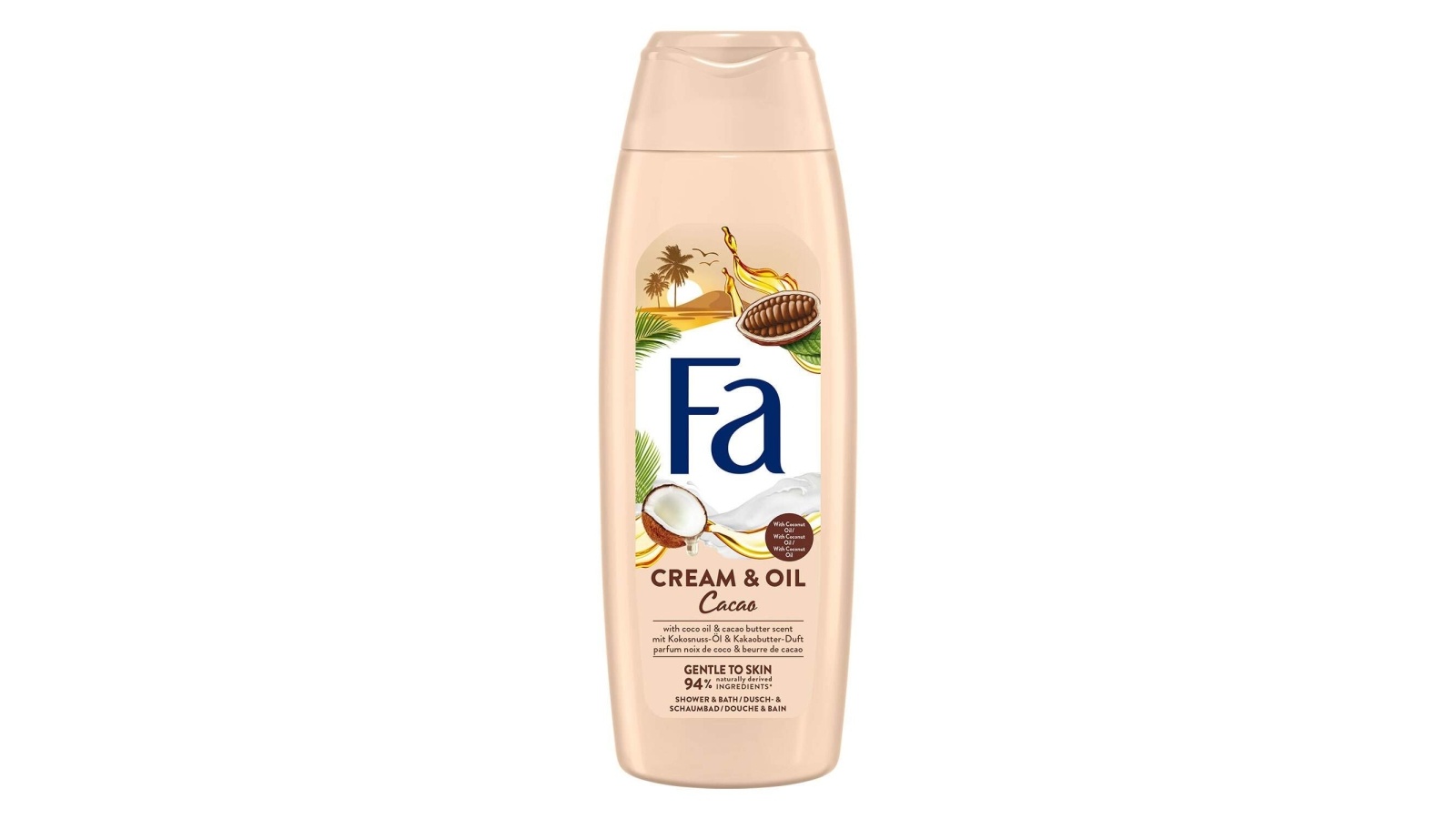 Gel za tuširanje FA Cream & oil cacao 750ml - Cene i Akcije