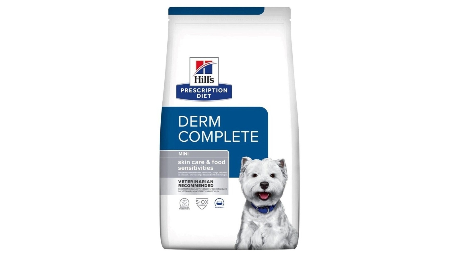 HILL'S Prescription Diet derm complete mini hrana za pse 1kg - Cenoteka