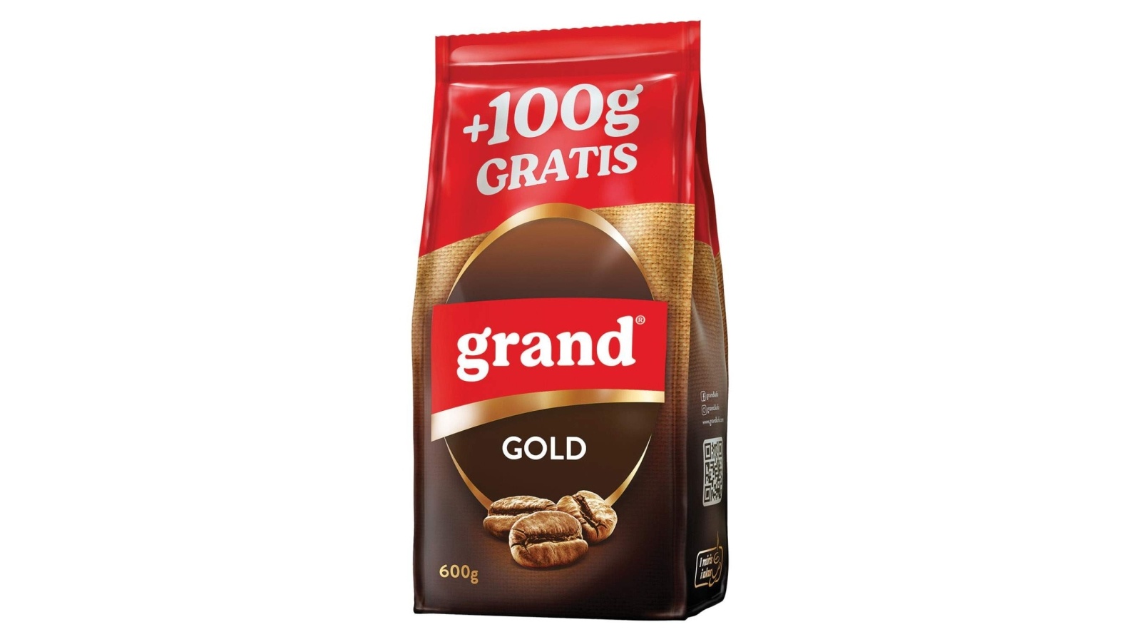 Kafa GRAND Gold 500g + 100g gratis - Cenoteka